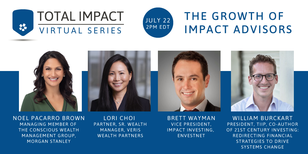 Total Impact Virtual Series: The Growth of Impact Advisors - TIIP The ...